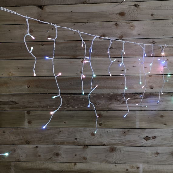 600 Pastel LED Multifunction Icicle Christmas Lights
