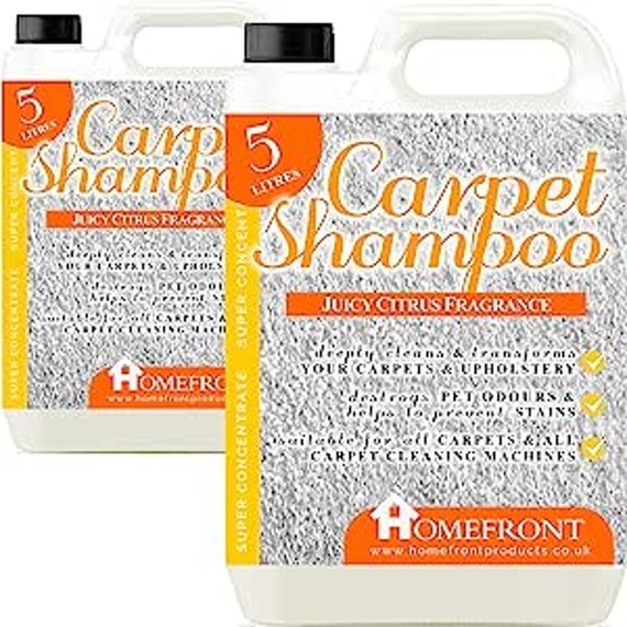 Citrus Carpet Shampoo Deeply Cleans to Remove Stains and Odours