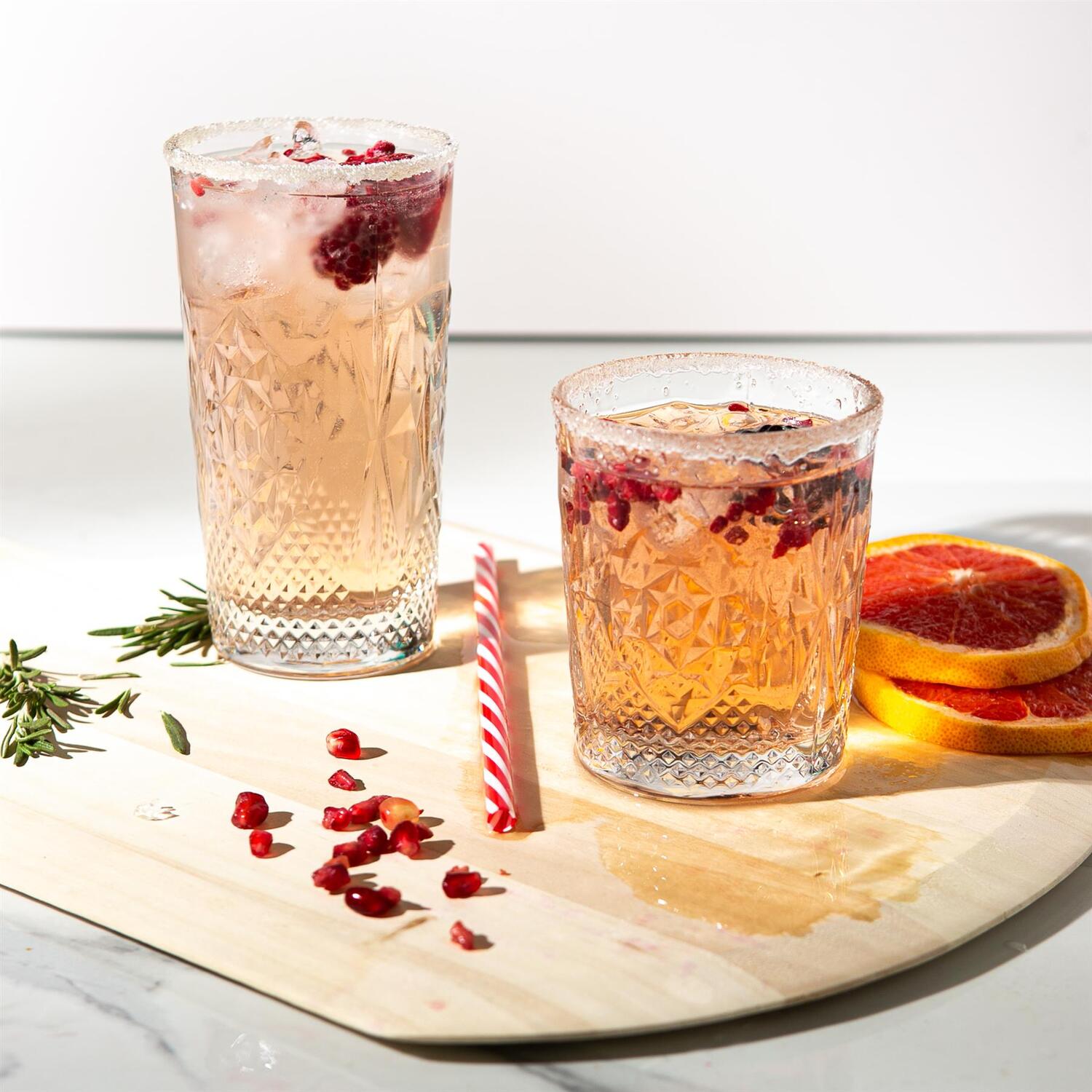 490ml Bartender Stone Highball Glasses