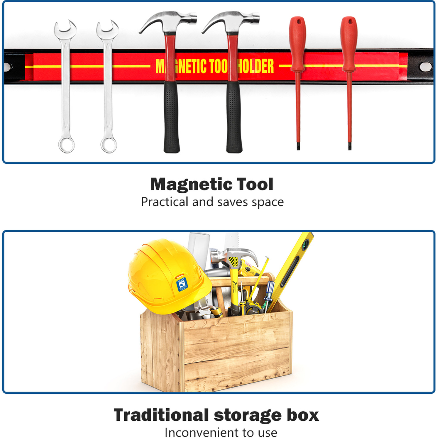 Set of 3 Magnetic Tool Strips