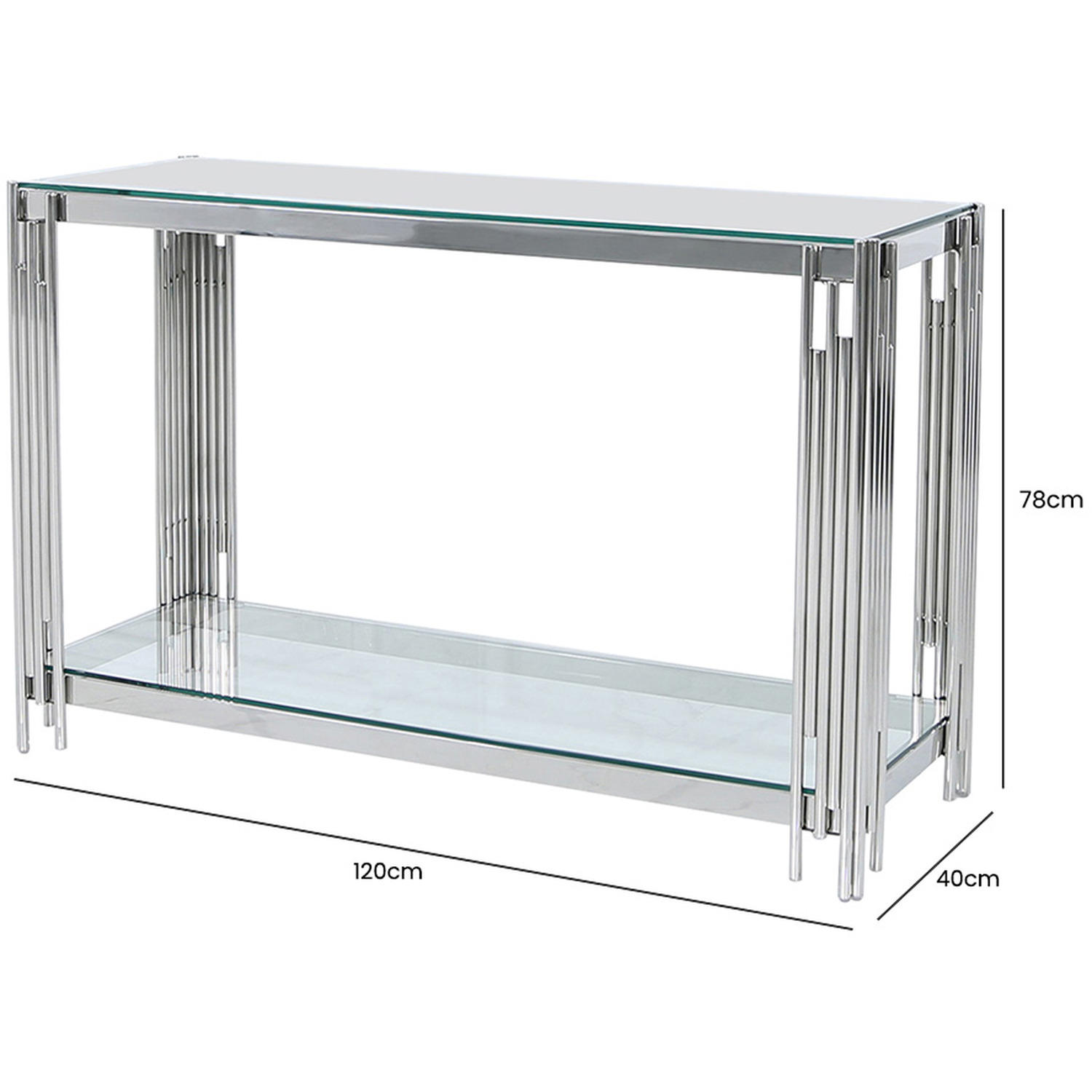 78cm Wide Console Table for Hallway Living Room