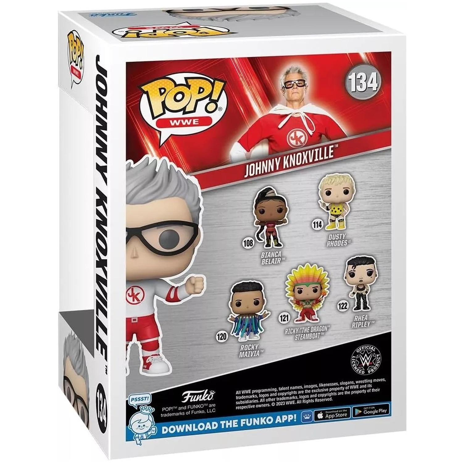 Funko Pop! WWE Johnny Knoxville Exclusive