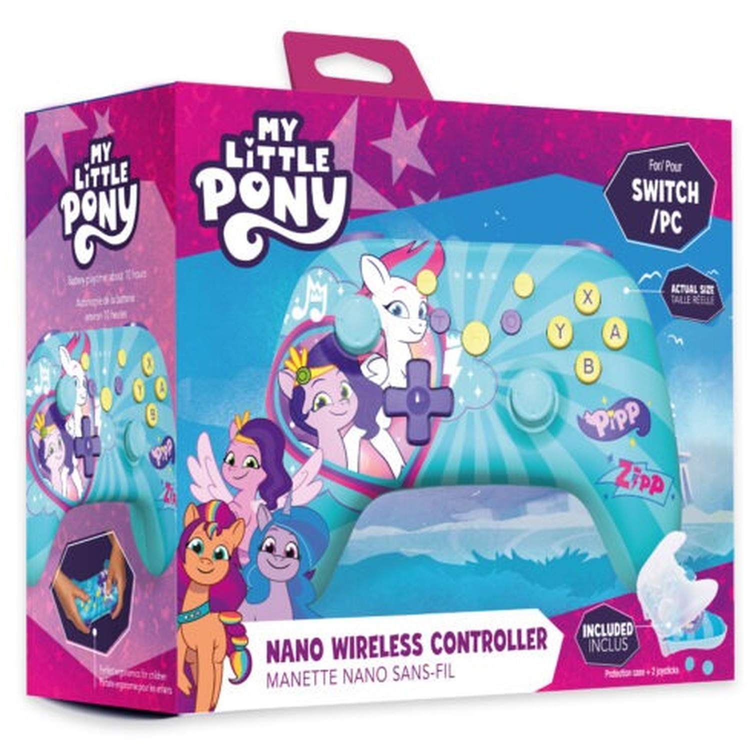 My Little Pony Pipp and Zipp Nintendo Switch Wireless Controller