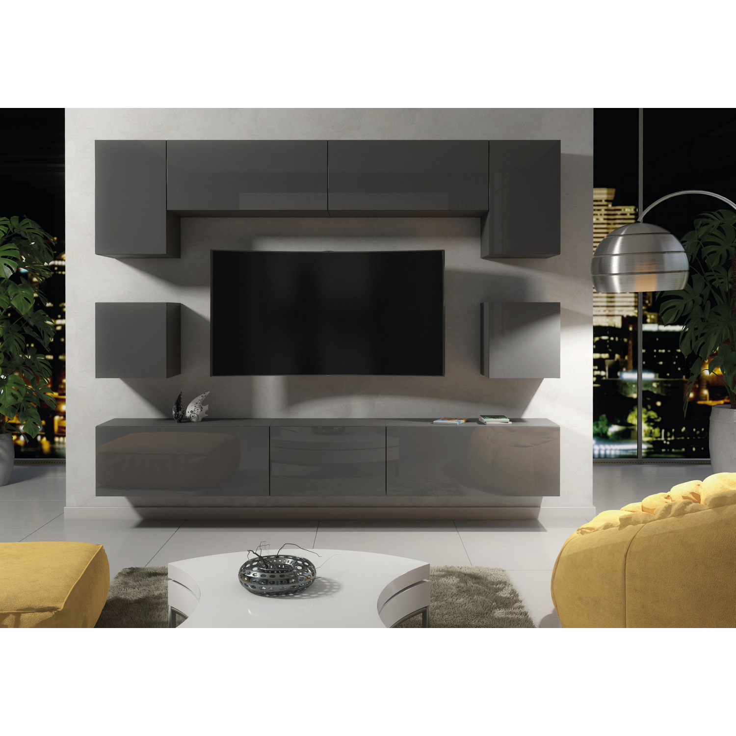 Panorama Wall TV Unit