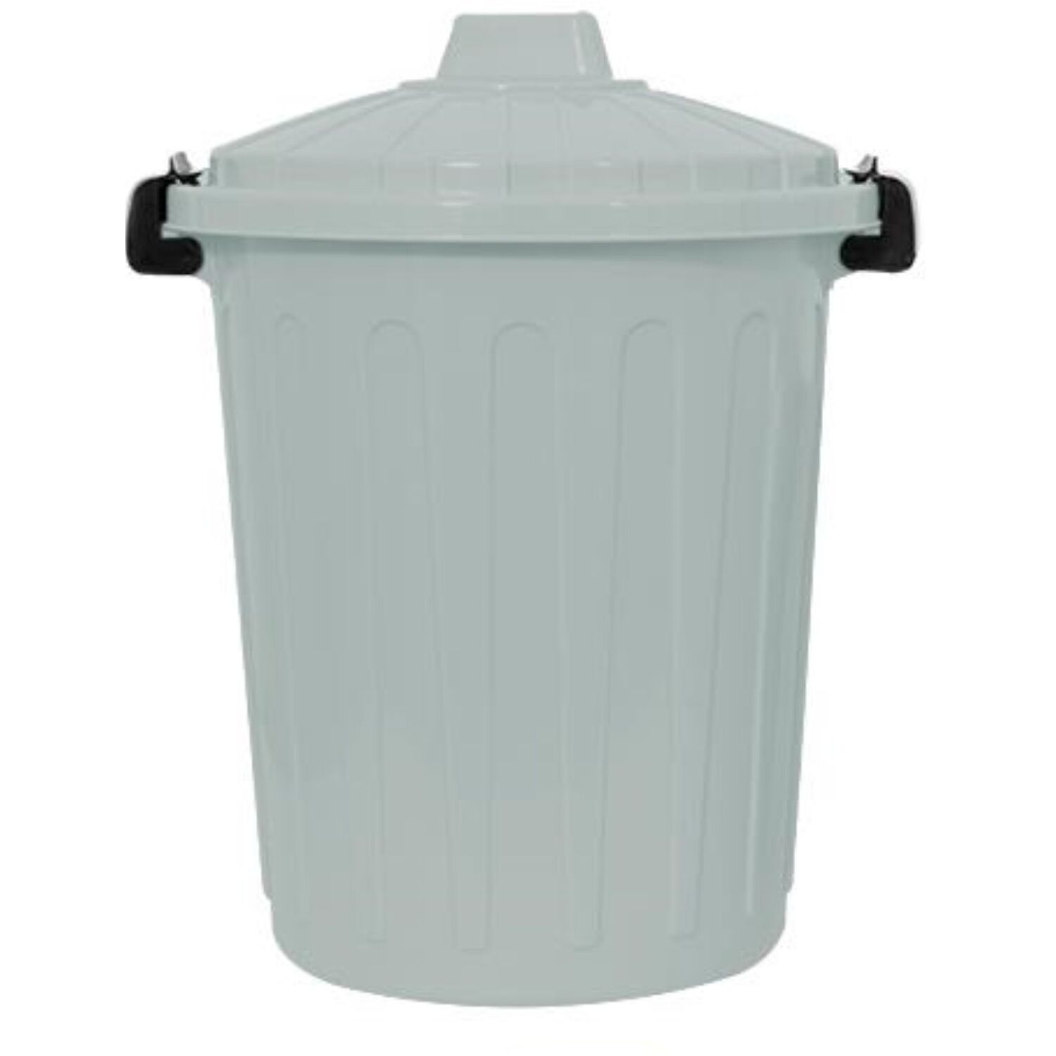 Sage Green Clip Top Storage Bin 25L Waste Paper Toy Storage