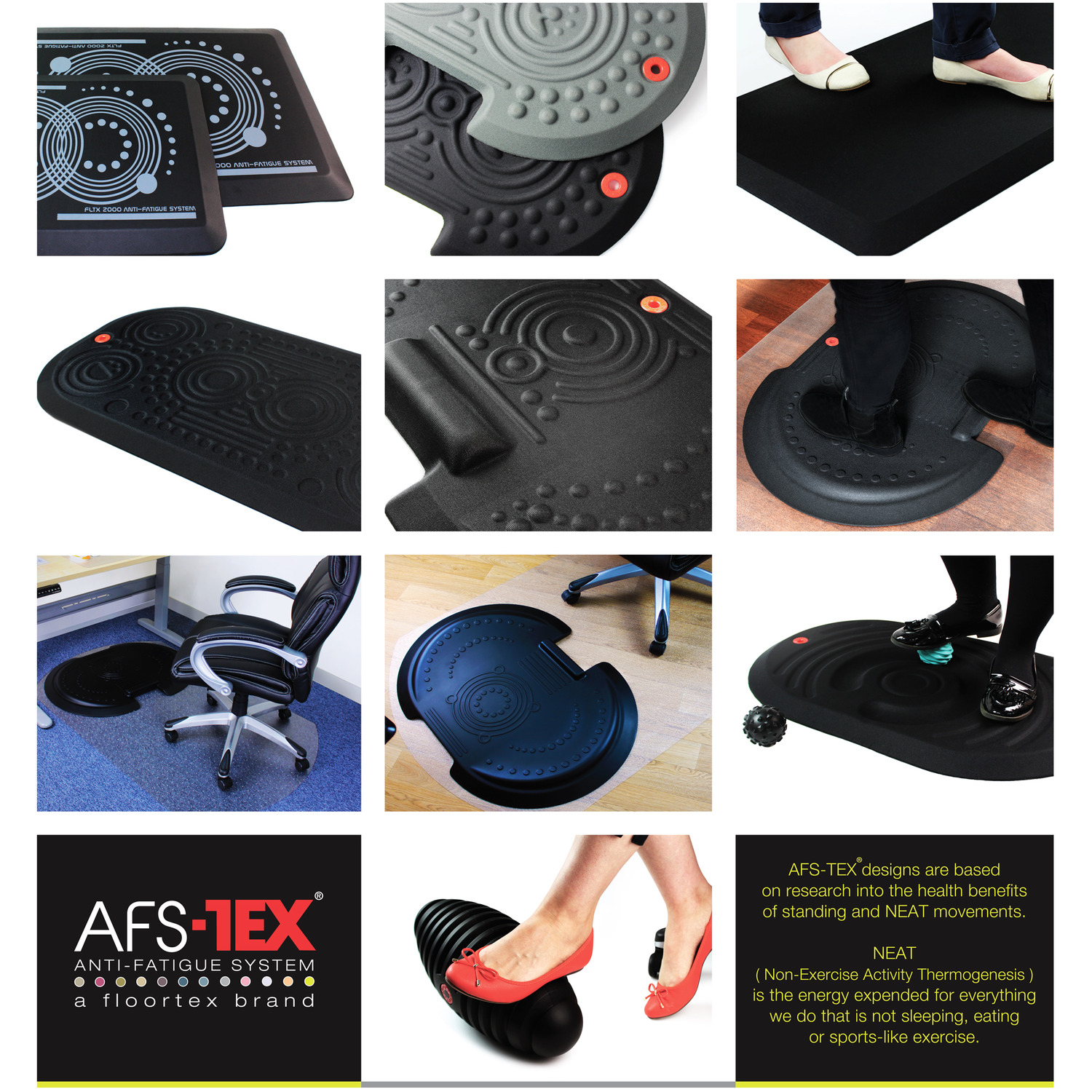 AFS-TEX 4000X Active Anti-Fatigue Mat
