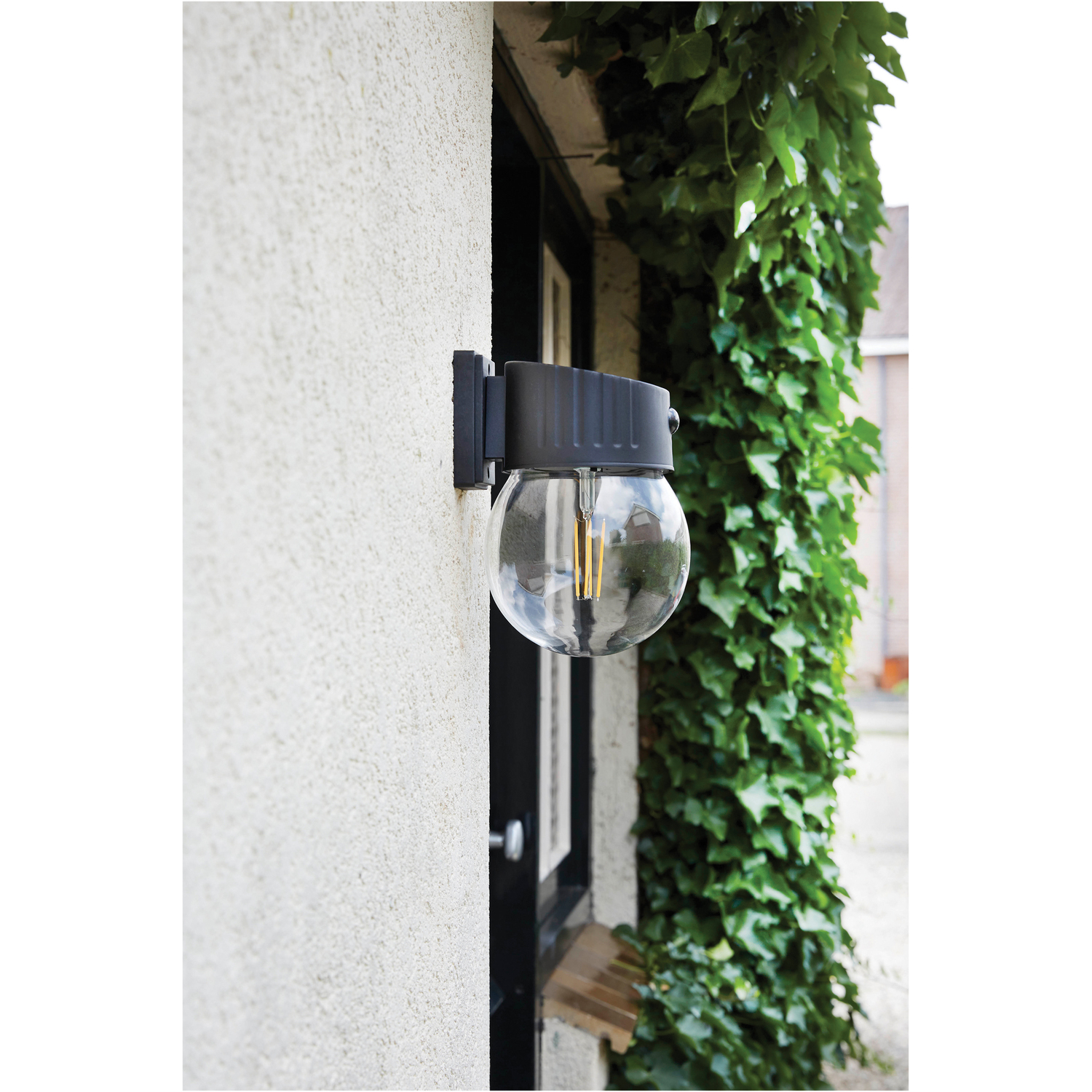 Luxform Solar Glass Globe Wall Light 29109