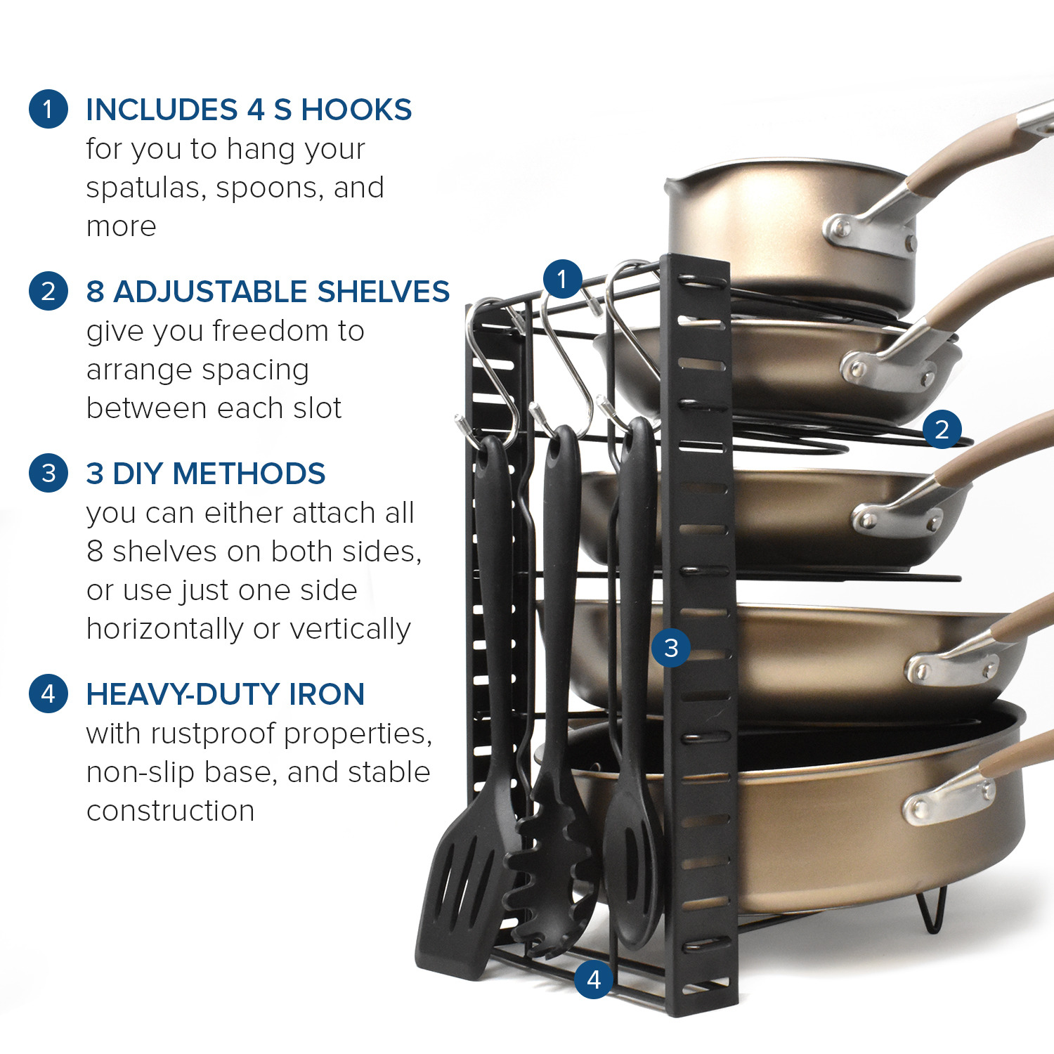 8 Tier Pan Rack