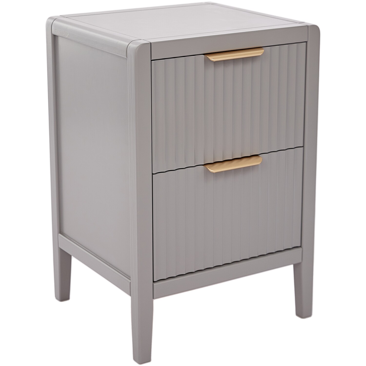 Castel 2 Drawer Bedside Table