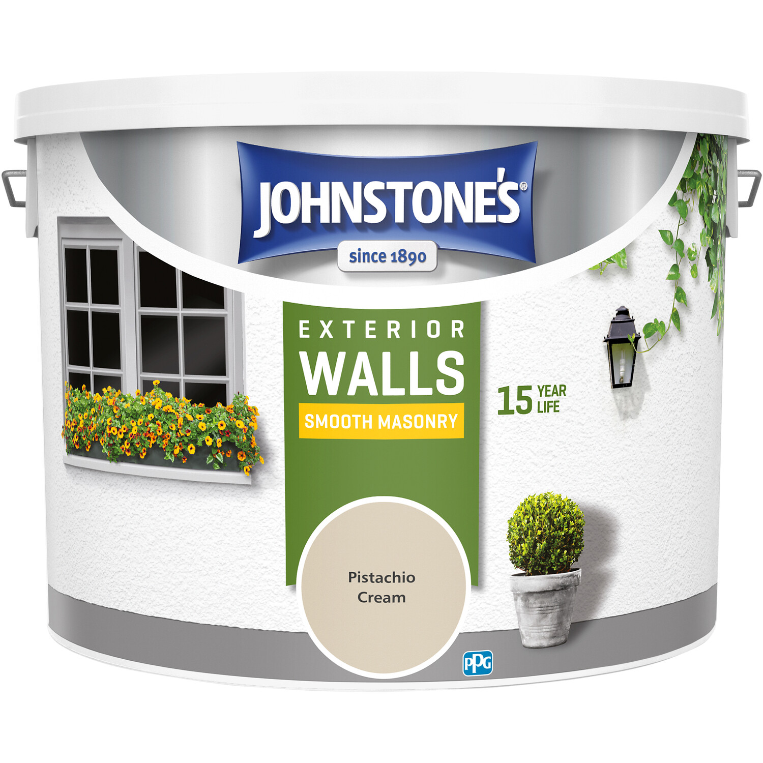 Johnstone's Smooth Masonry Paint 10L