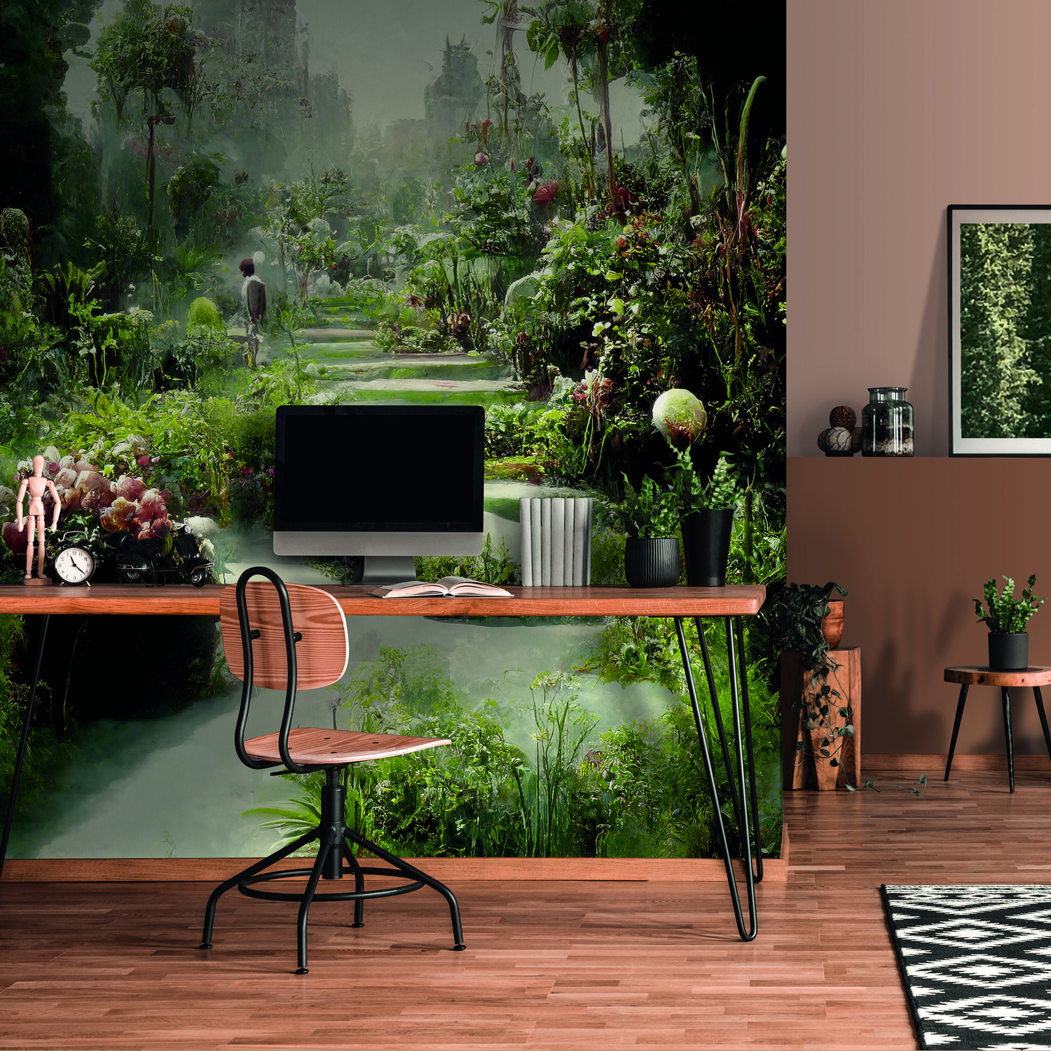 Garden Escape- Digital Mural