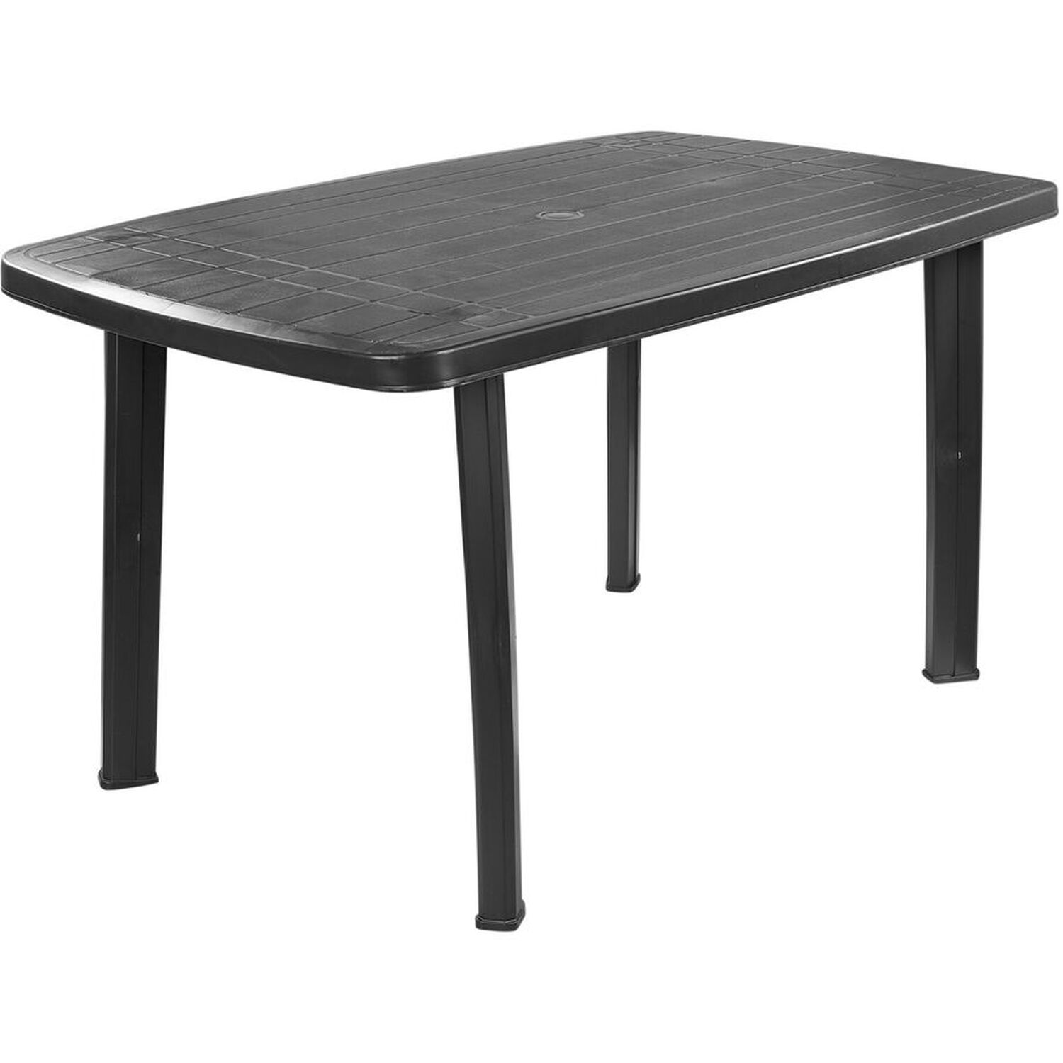 Large Rectangle Collapsible Garden Table Plastic Patio Deck