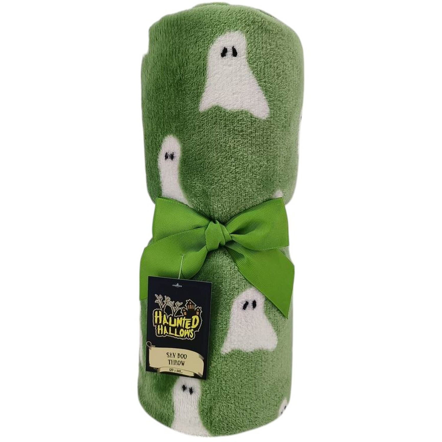Say Boo Fleece Throw