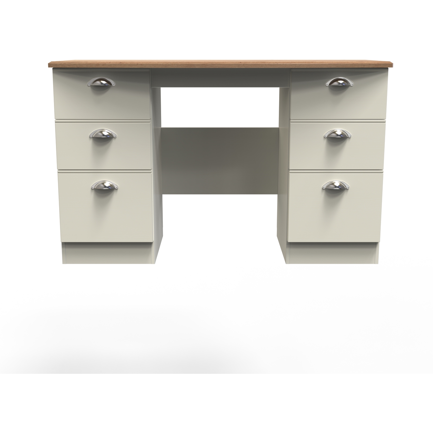 Victoria Ready Assembled Double Pedestal Desk