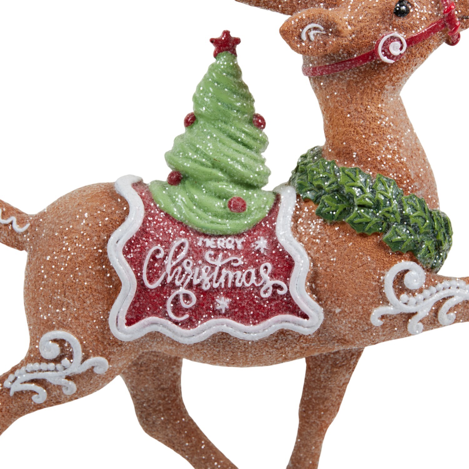 Gingerbread Reindeer Standing Decoration