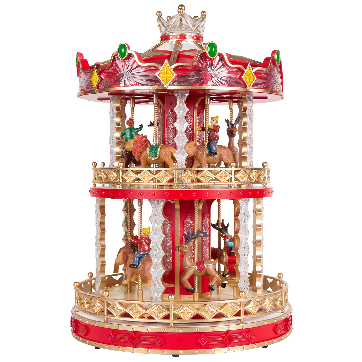 Large Magical Musical Carousel Model