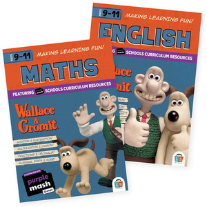 Wallace and Gromit Fun Learning Workbook Bundle S3