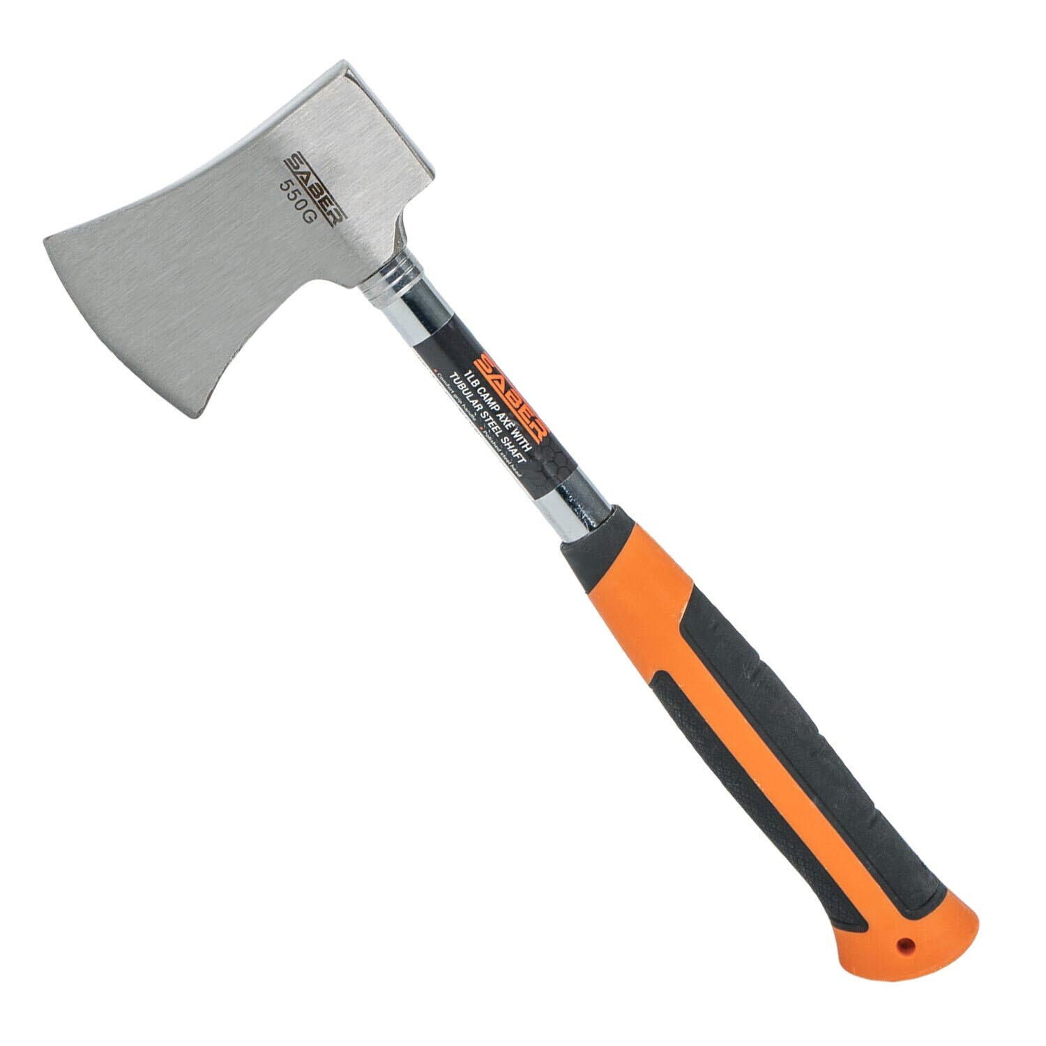 Saber Camp Axe With Tubular Steel Shaft