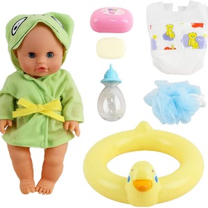 Interactive Baby Doll Bath Time Bathing and Swim Play Set