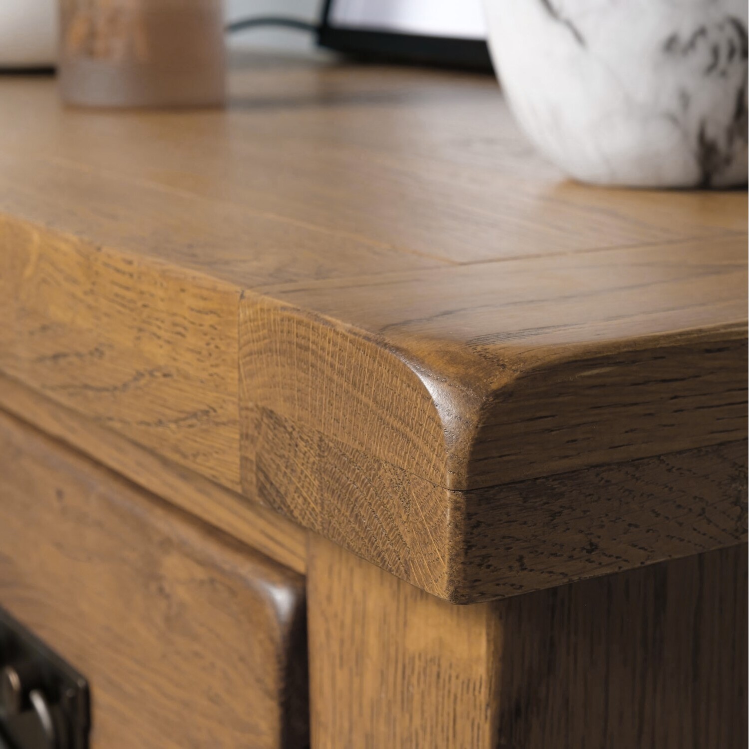 Rustic Oak 2 over 3 Chest of Drawers