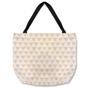 Pink Triangles Tote bag