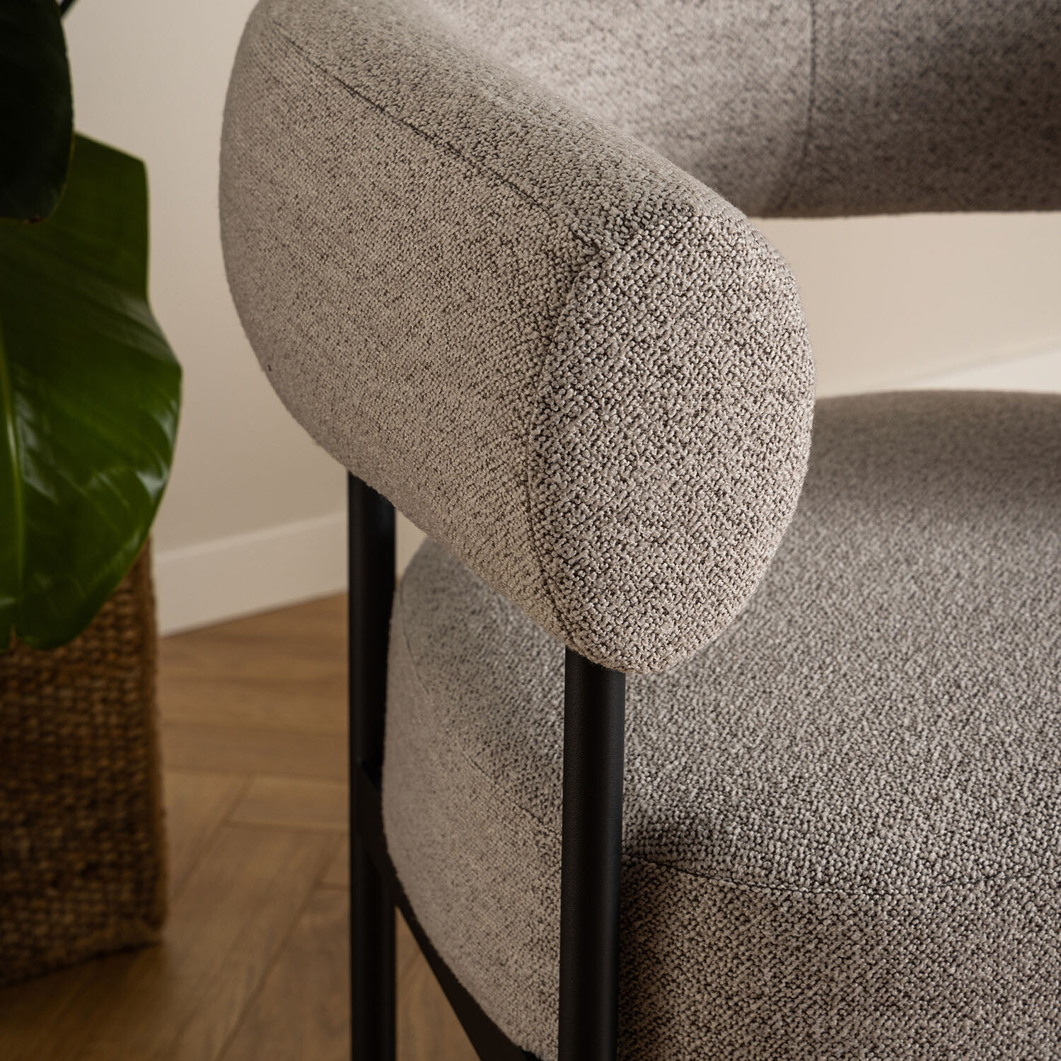 Oakfield Lounge Boucle Chair