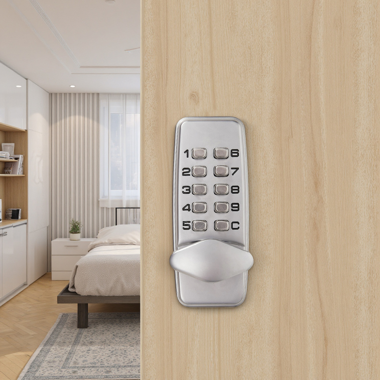 Lifeideas Mechanical Password Door Lock