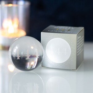 444 Angel Number Crystal Ball For Divine Guidance