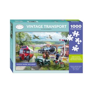 Vintage Transport 1000 Piece Jigsaw Puzzle