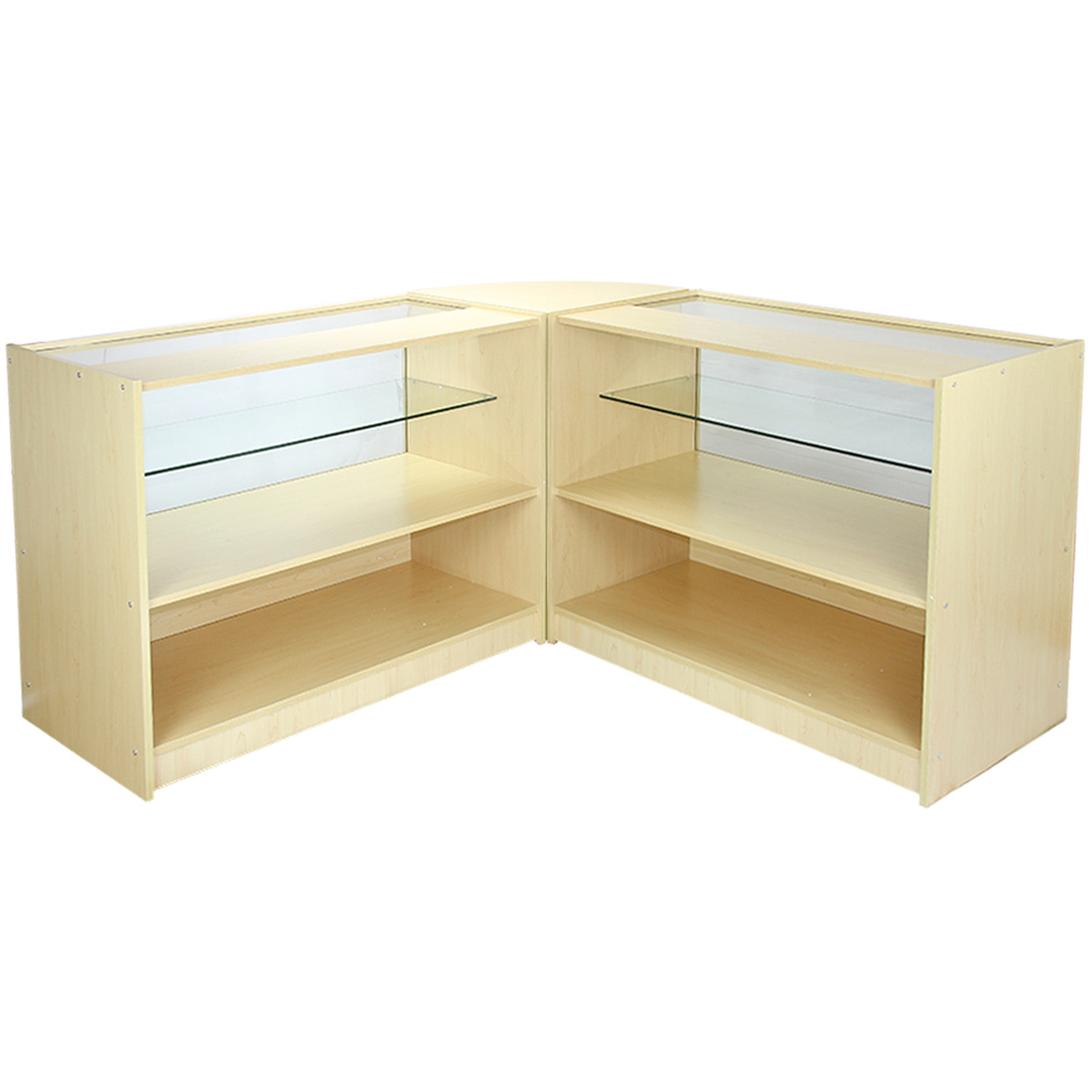 Orion Maple Shop Counter and Retail Display Set