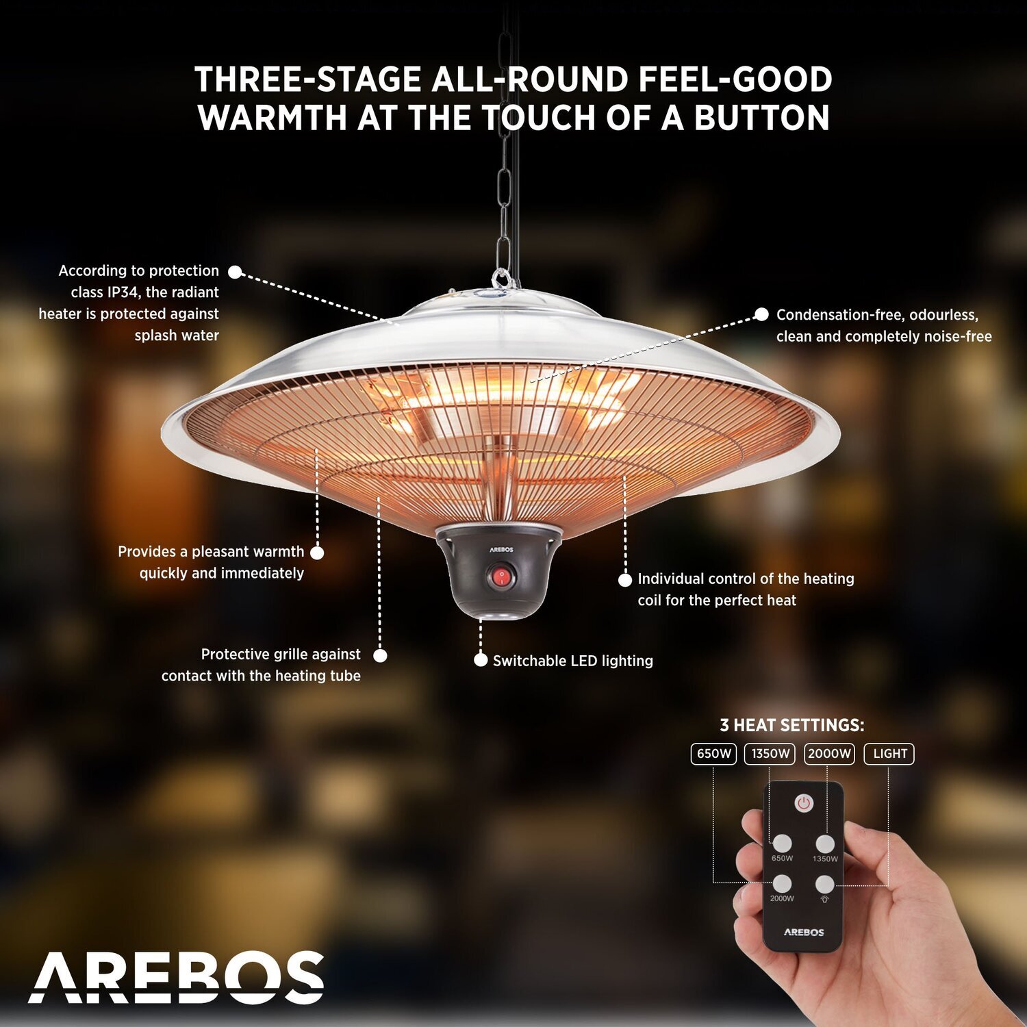 Radiant Ceiling Infrared Heater