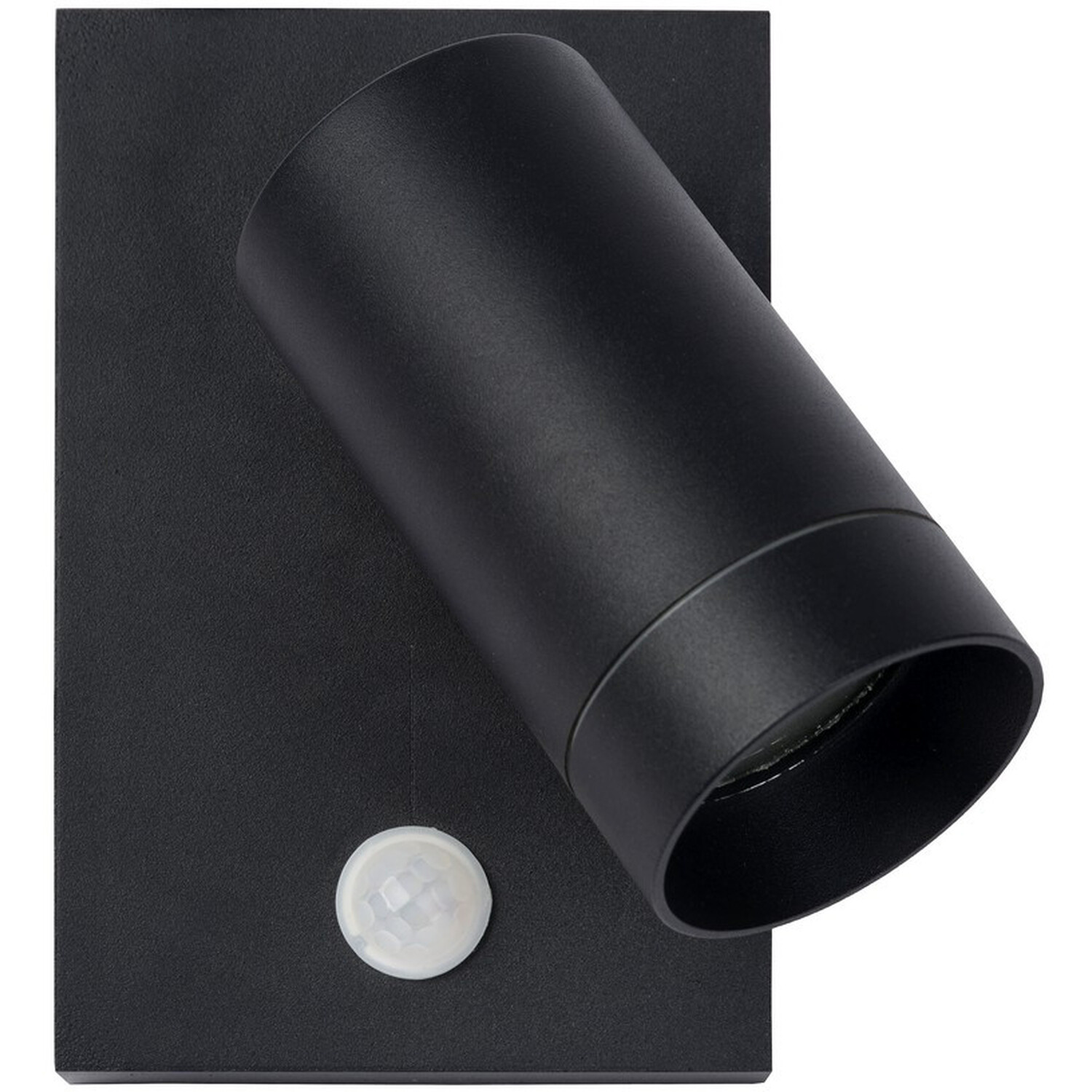 Taylor Modern Wall Spotlight Outdoor PIR Sensor Black IP54