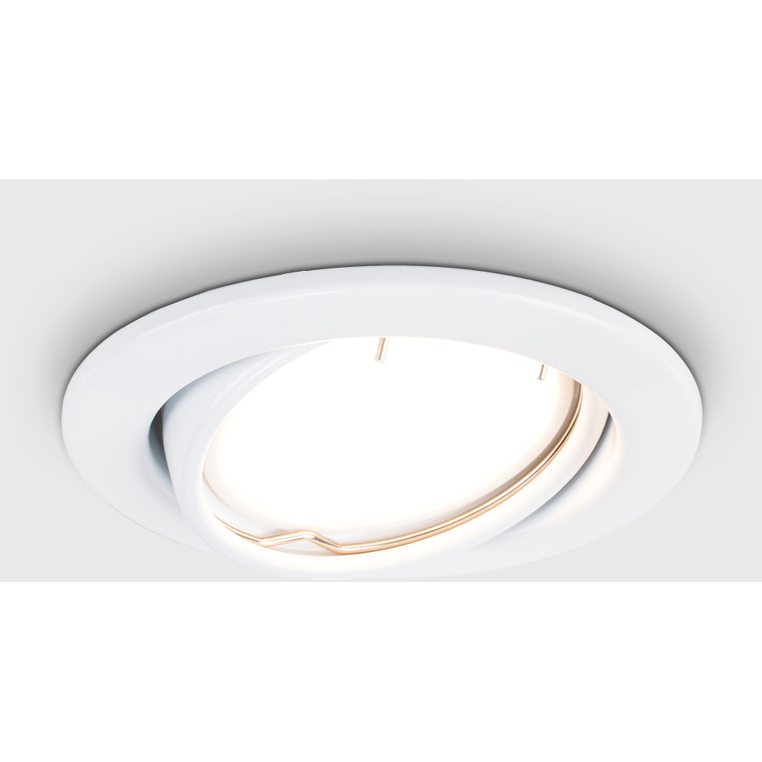 Downlight Tiltable Fire Rated Ceiling Light Fitting Single Pack