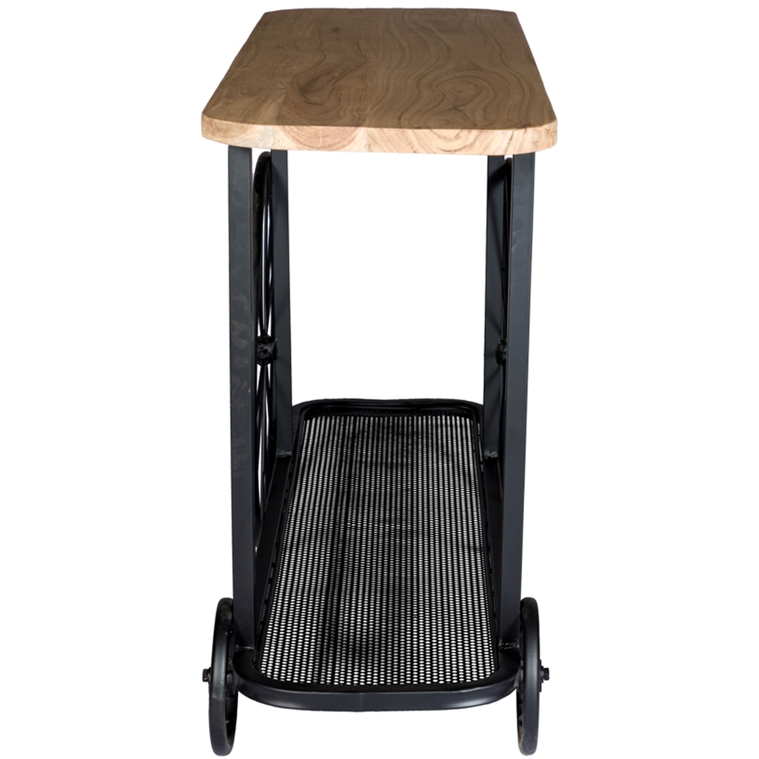 Bombay Craft Wheel Console Table