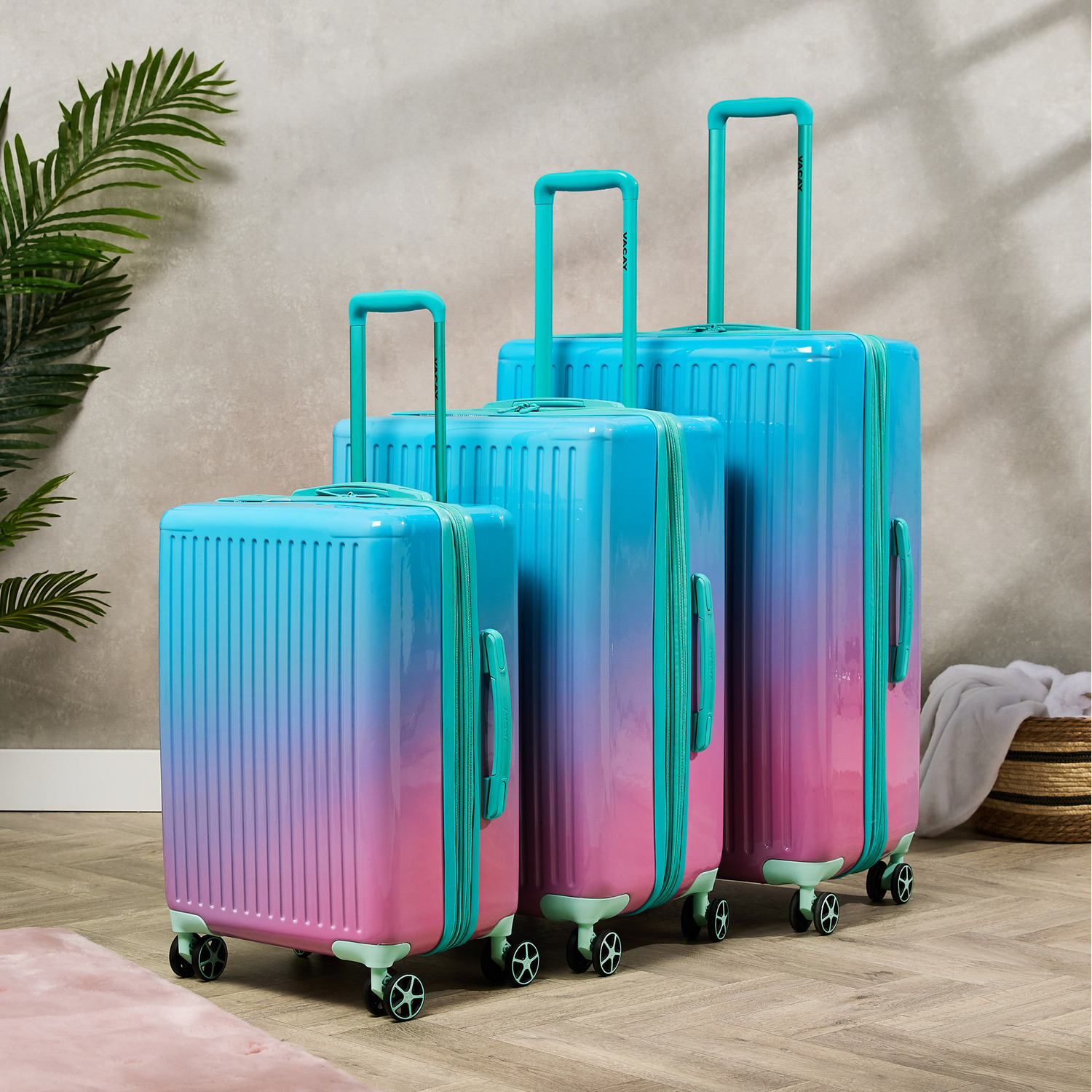 IFLY Fibretech 3pcs Premium Luggage Set