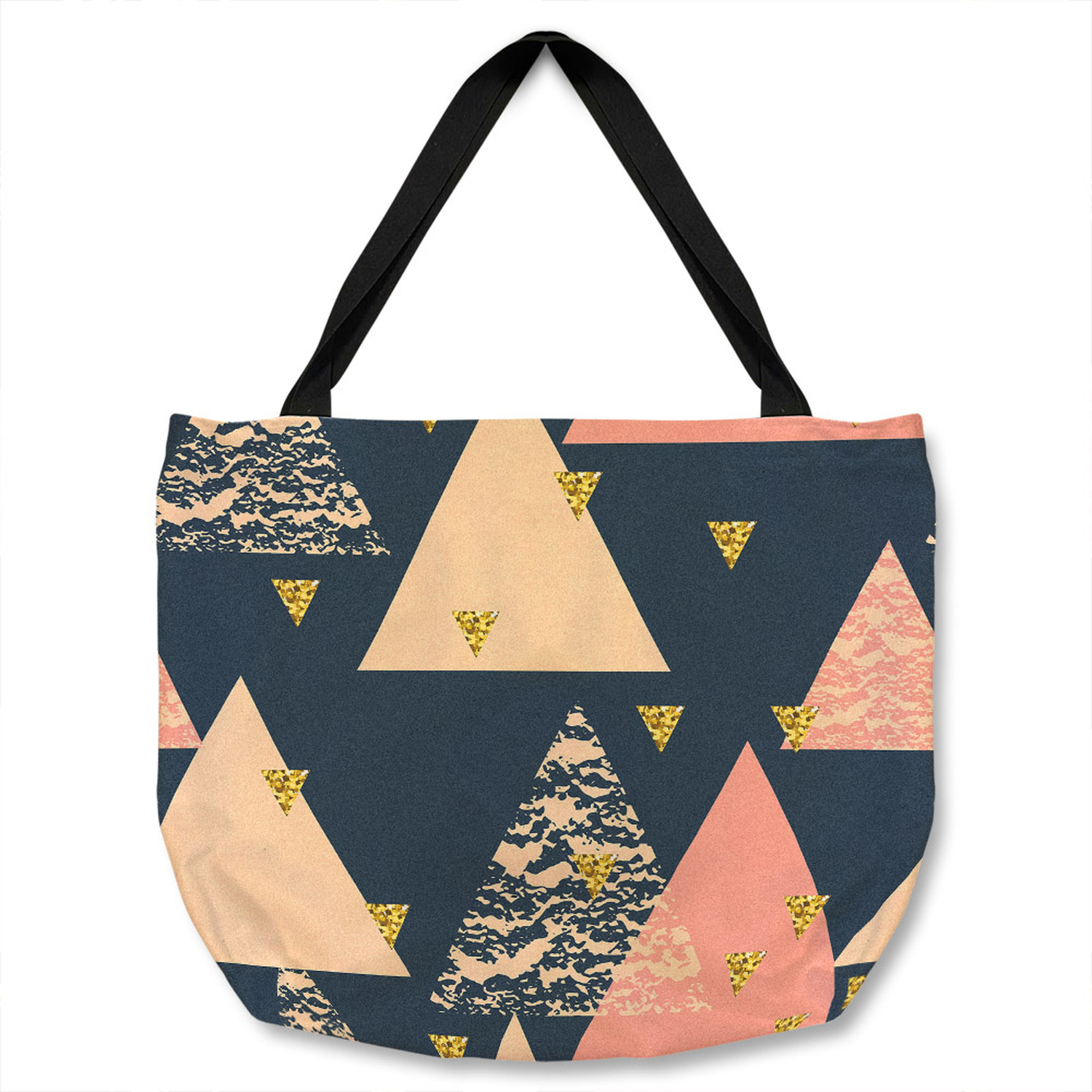 Triangle Pattern Tote bag