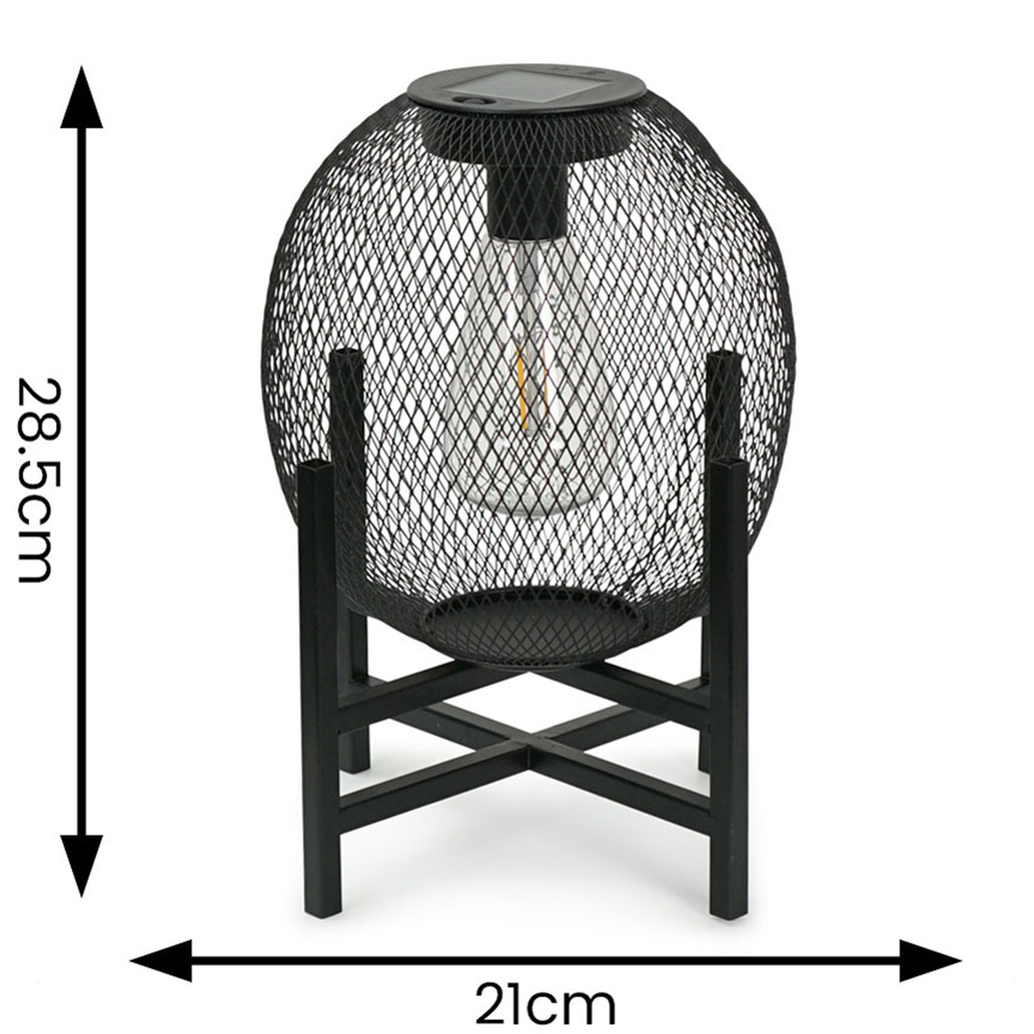 Mesh Globe Solar Lantern