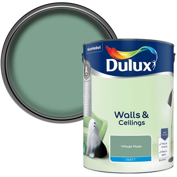 Dulux Walls and Ceilings Matt Emulsion Paint