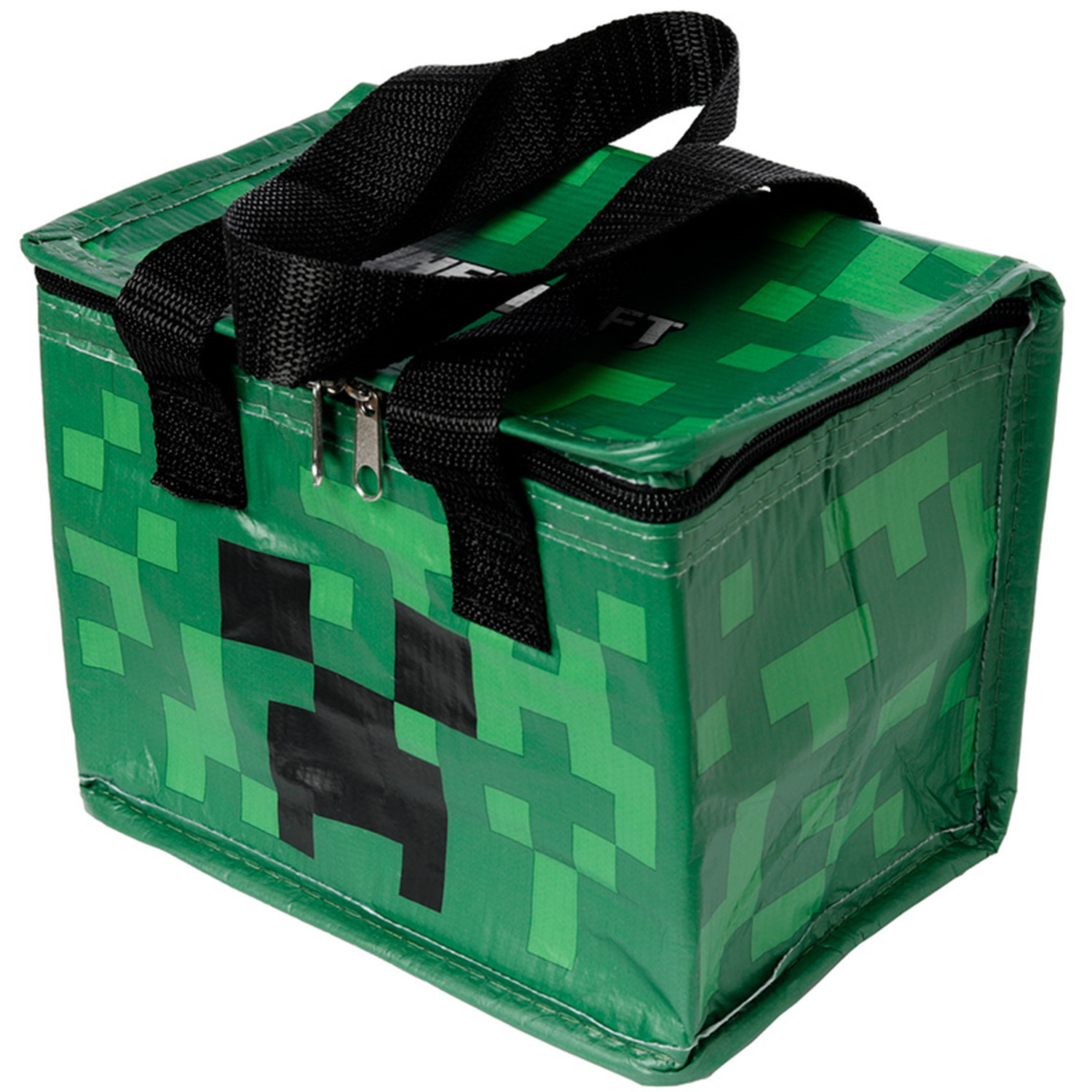 Minecraft Creeper RPET Reusable Lunch Bag Cool Bag