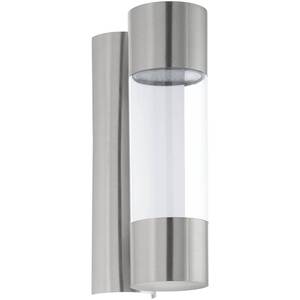 EGLO Robledo Cylindrical SteelPlastic LED Outdoor Wall Light