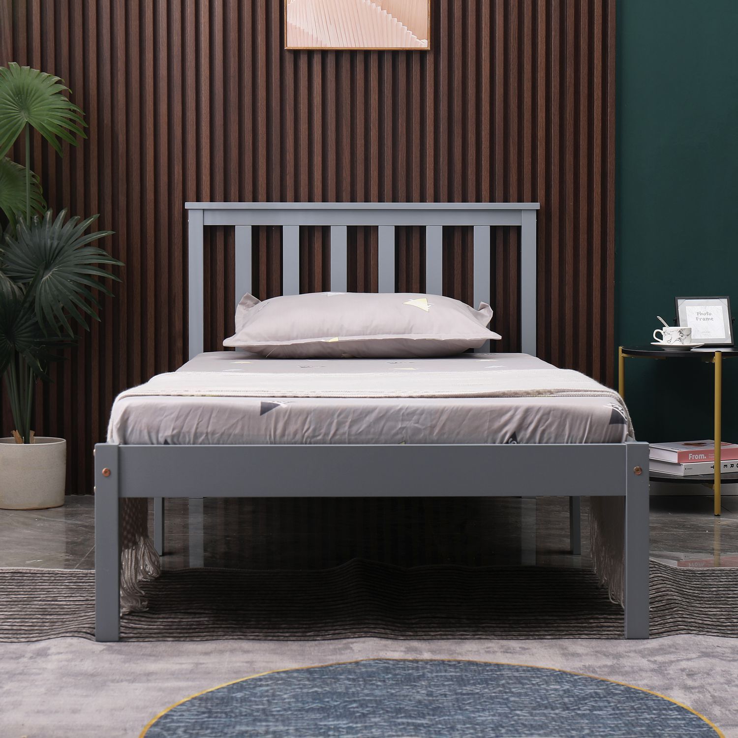 WestWood No Footboard Wood Bed