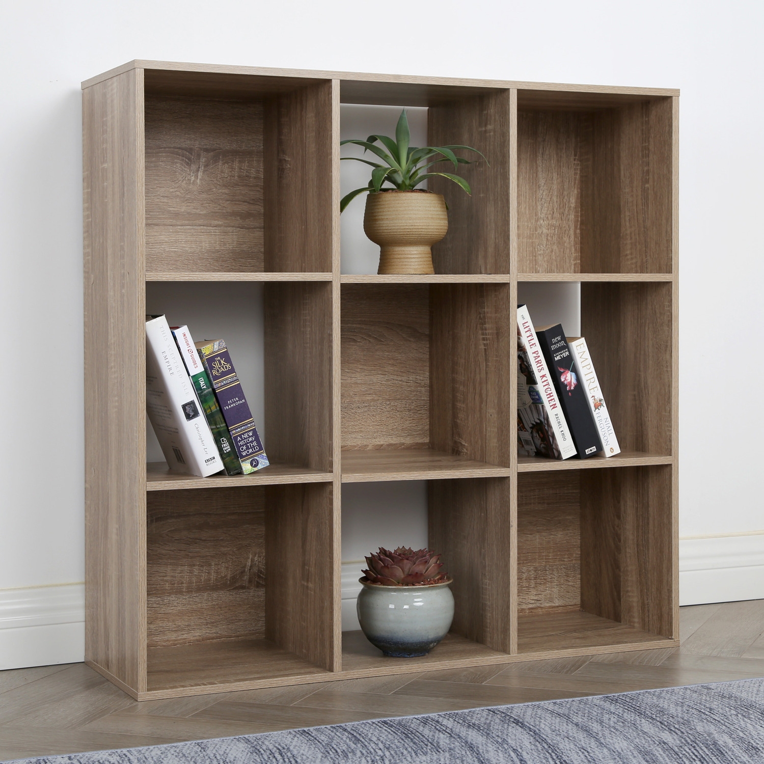 Jane 3x3 Cube Storage Box Bookshelf