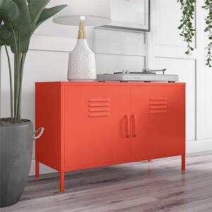 Cache metal locker with 2 doors