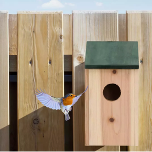 Wooden Garden Bird Nesting Box