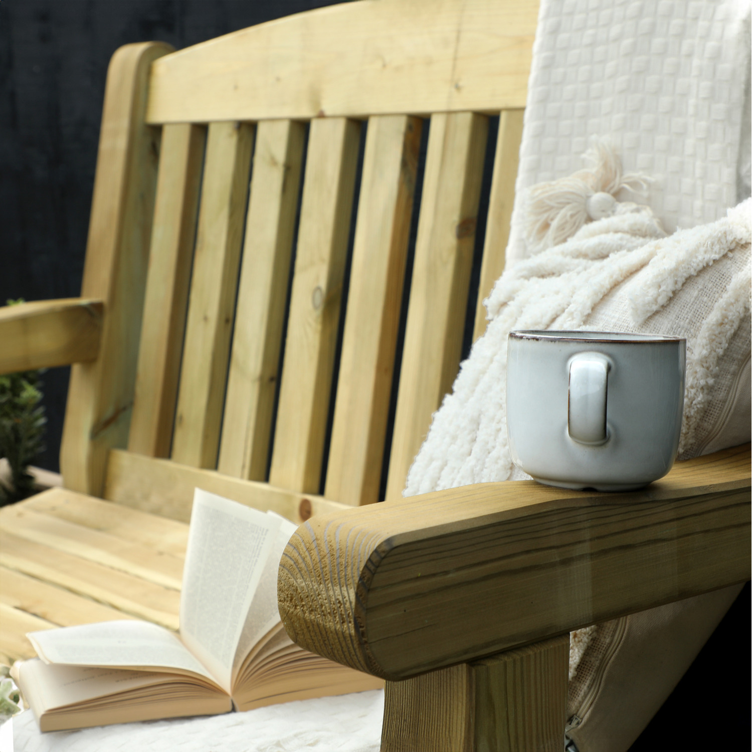 Carlton 2 Seater 4ft Bench Pressure Treated