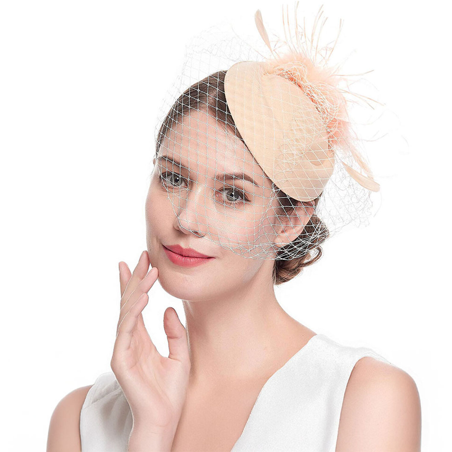 Formal Occasion Feathers Headband Hair Accessory