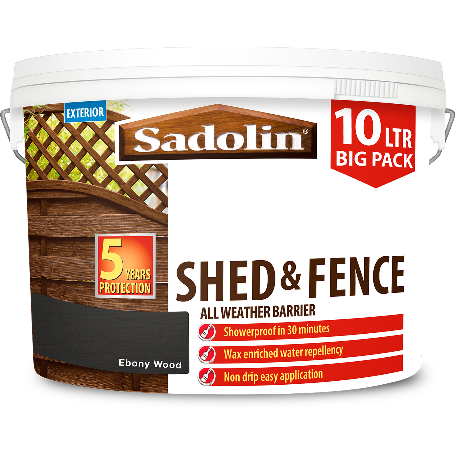 Sadolin Shed and Fence Protection Woodstain