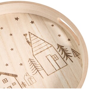 Scandi Wooden Tray