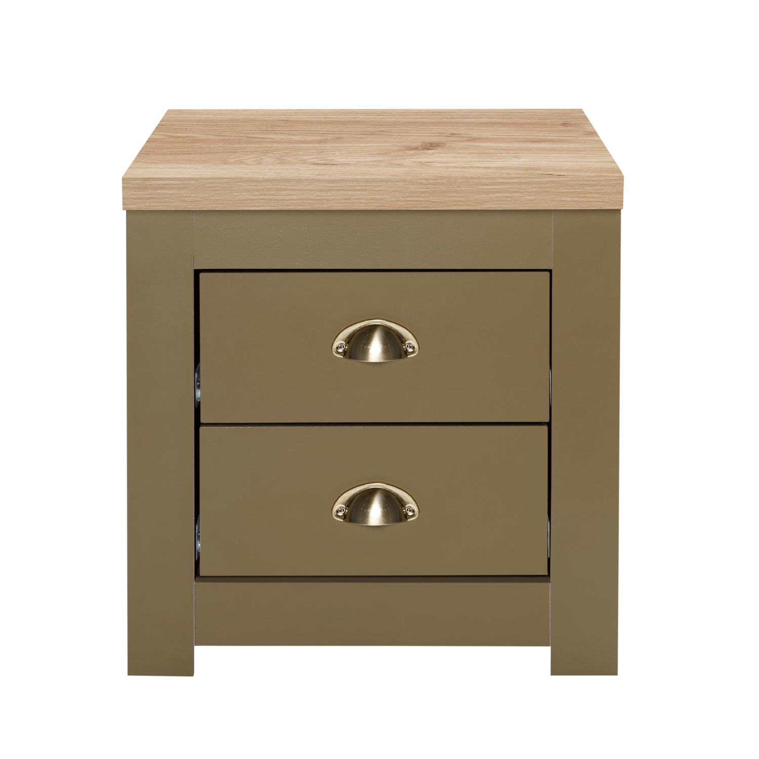 Highgate 2 Drawer Bedside