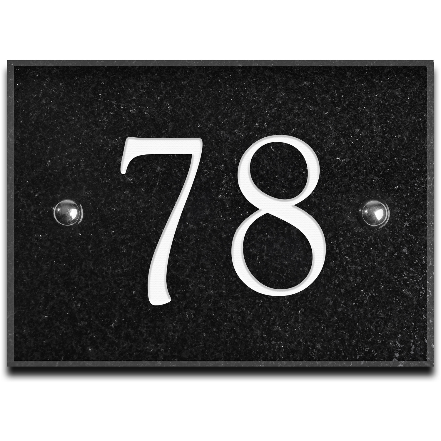 Black Granite House Number 78